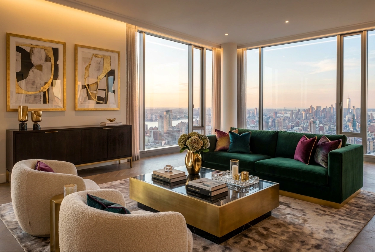 23 Stunning Boujee Living Room Decor Ideas for a Luxe Apartment Aesthetic